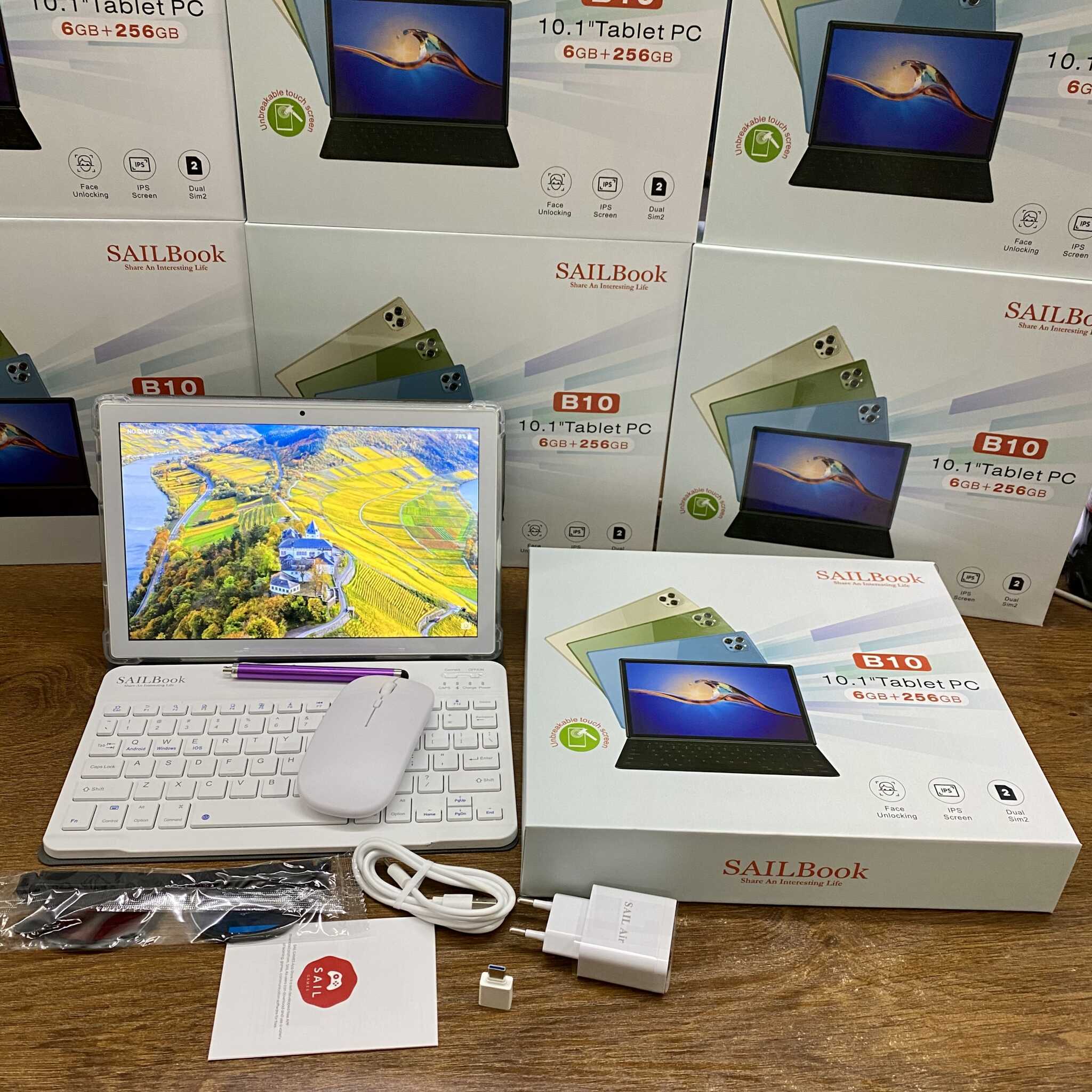 SAILBook B10 10.1" Tablet PC - TheXtasy